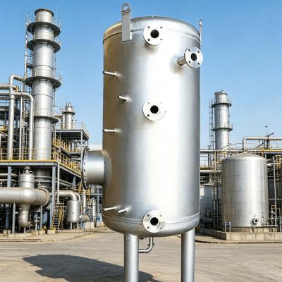 China Stainless Steel Pressure Vessel with Customized Size and 0.1-10 Mpa Design Pressure for Industrial Containment for sale