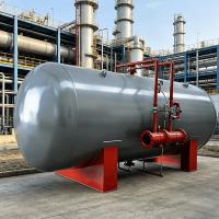 China Stainless Steel Pressure Vessel with Customized Size and 0.1-10 Mpa Design Pressure for Industrial Containment for sale