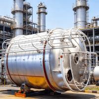 China Stainless Steel Three Phase Separator with Customized Size and 0.1-10 Mpa Design Pressure for Industrial Applications for sale