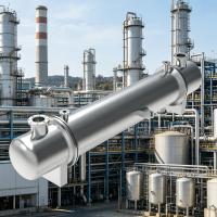 China High Strength Industrial Vacuum Pressure Vessel with Precision Vacuum Control and ASME Section VIII Certification for sale