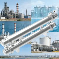 China High Pressure Resistance and Corrosion Resistant Liquid Heat Exchanger with Automated Control for Industrial Thermal Transfer Systems for sale