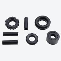 China Custom Black Rubber Moulding Parts for Automotive High Tensile Strength Custom Shape for sale