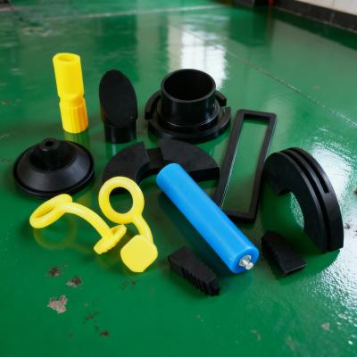 China Custom Rubber Compression Molded Parts 30-90 Shore A High Abrasion Resistance NBR EPDM Silicone for sale