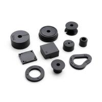 China Custom Rubber Compression Molded Parts 30-90 Shore A High Abrasion Resistance NBR EPDM Silicone for sale
