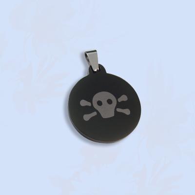 China Fashion High Quality Fashion Stainless Steel Round Shapped Necklace Pendant LPR445 for sale