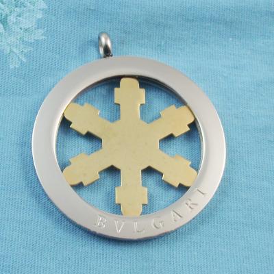 China Fashion High Quality Fashion Stainless Steel Round Shapped Necklace Pendant LPR161-1 for sale