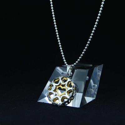 China Fashion High Quality Fashion Stainless Steel Round Shapped Necklace Pendant LPR69 for sale
