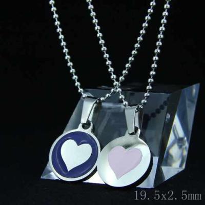 China Fashion High Quality Fashion Stainless Steel Round Shapped Necklace Pendant LPR128 for sale
