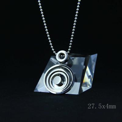 China Fashion High Quality Fashion Stainless Steel Round Shapped Necklace Pendant LPR93 for sale