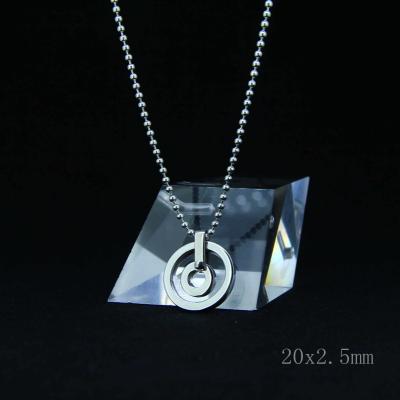 China Fashion High Quality Fashion Stainless Steel Round Shapped Necklace Pendant LPR81 for sale