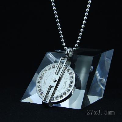 China Fashion High Quality Fashion Stainless Steel Round Shapped Necklace Pendant LPR197 for sale