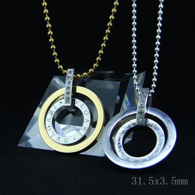 China Fashion High Quality Fashion Stainless Steel Round Shapped Necklace Pendant LPR200 for sale