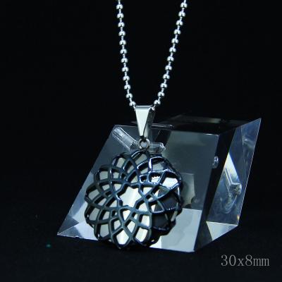 China Fashion High Quality Fashion Stainless Steel Round Shapped Necklace Pendant LPR297 for sale