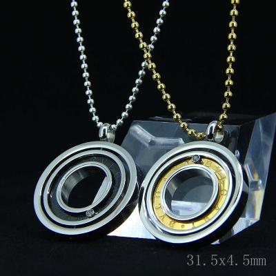 China Fashion High Quality Fashion Stainless Steel Round Shapped Necklace Pendant LPR277 for sale