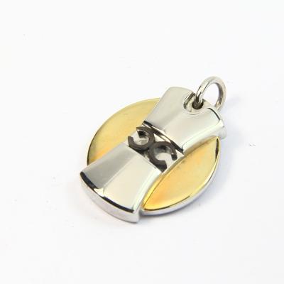 China Fashion High Quality Fashion Stainless Steel Round Shapped Necklace Pendant LPR366-1 for sale