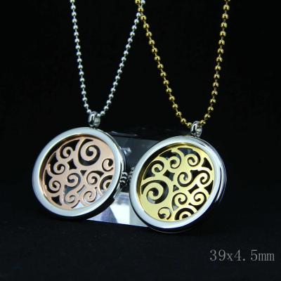 China Fashion High Quality Fashion Stainless Steel Round Shapped Necklace Pendant LPR19 for sale