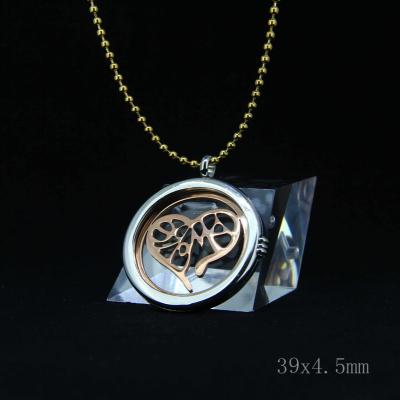 China Fashion High Quality Fashion Stainless Steel Round Shapped Necklace Pendant LPR31 for sale