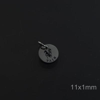 China Fashion High Quality Fashion Stainless Steel Round Shapped Necklace Pendant LPR336 for sale