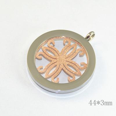 China Fashion High Quality Fashion Stainless Steel Round Shapped Necklace Pendant LPR360 for sale