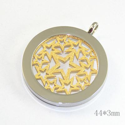China Fashion High Quality Fashion Stainless Steel Round Shapped Necklace Pendant LPR358-1 for sale