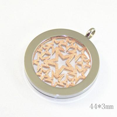 China Fashion High Quality Fashion Stainless Steel Round Shapped Necklace Pendant LPR358-2 for sale