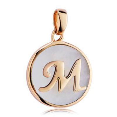 China Fashion High Quality Fashion Stainless Steel Round Shapped Necklace Pendant LPR362 for sale
