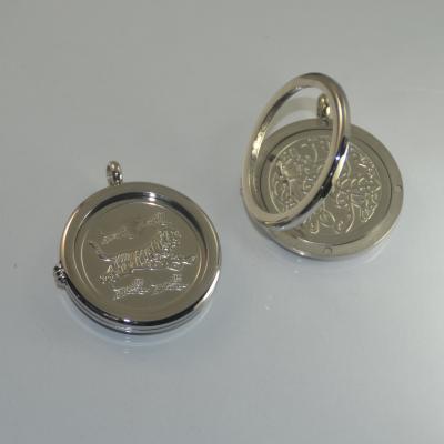 China Fashion High Quality Fashion Stainless Steel Round Shapped Necklace Pendant LPR395 for sale