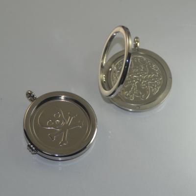 China Fashion High Quality Fashion Stainless Steel Round Shapped Necklace Pendant LPR392 for sale