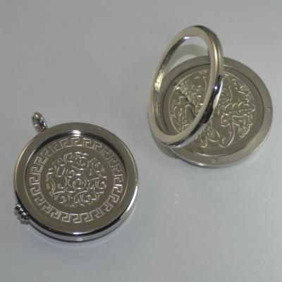 China Fashion High Quality Fashion Stainless Steel Round Shapped Necklace Pendant LPR400 for sale