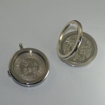 China Fashion High Quality Fashion Stainless Steel Round Shapped Necklace Pendant LPR417 for sale