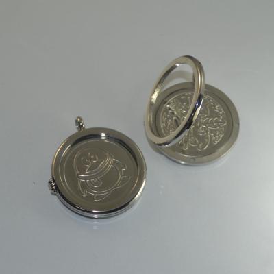 China Fashion High Quality Fashion Stainless Steel Round Shapped Necklace Pendant LPR418 for sale