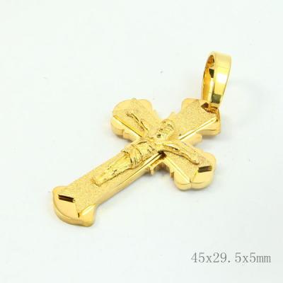 China Fashion Stainless Steel Jesus Gothic Christian Worship Favorite Necklace Pendant LPJ93 for sale
