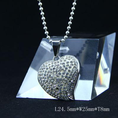 China Fashion Ladies Women Girls Stainless Steel Loving Heart Shapped Necklace Pendant LPH08 for sale
