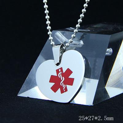 China Fashion Ladies Women Girls Stainless Steel Loving Heart Shapped Necklace Pendant LPH145 for sale