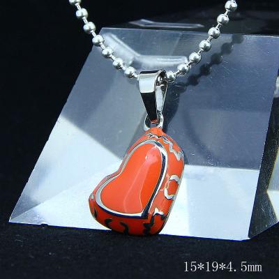 China Fashion Ladies Women Girls Stainless Steel Loving Heart Shapped Necklace Pendant LPH158 for sale