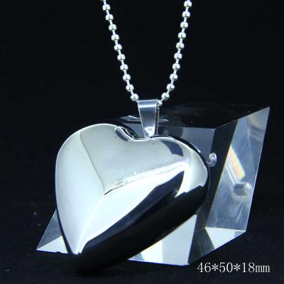 China Fashion Ladies Women Girls Stainless Steel Loving Heart Shapped Necklace Pendant LPH172 for sale