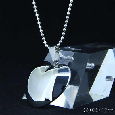 China Fashion Ladies Women Girls Stainless Steel Loving Heart Shapped Necklace Pendant LPH177 for sale