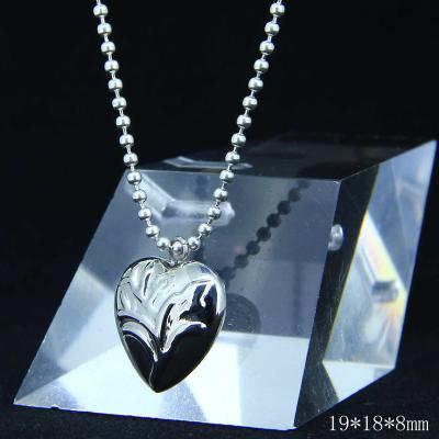 China Fashion Ladies Women Girls Stainless Steel Loving Heart Shapped Necklace Pendant LPH189 for sale