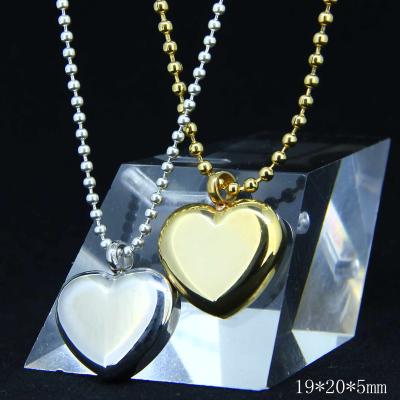 China Fashion Ladies Women Girls Stainless Steel Loving Heart Shapped Necklace Pendant LPH194 for sale