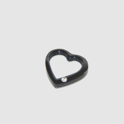 China Fashion Ladies Women Girls Stainless Steel Loving Heart Shapped Necklace Pendant LPH248 for sale