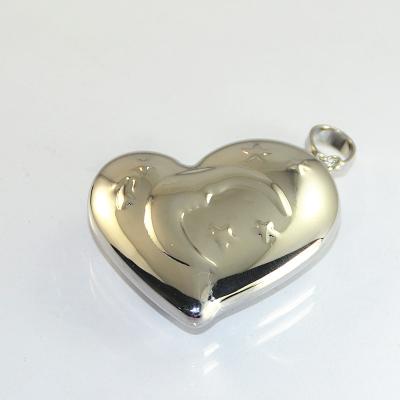 China Fashion Ladies Women Girls Stainless Steel Loving Heart Shapped Necklace Pendant LPH247 for sale