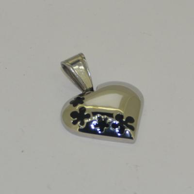 China Fashion Ladies Women Girls Stainless Steel Loving Heart Shapped Necklace Pendant LPH245-3 for sale