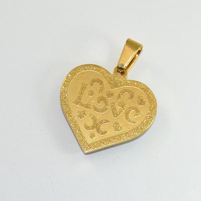 China Fashion Ladies Women Girls Stainless Steel Loving Heart Shapped Necklace Pendant LPH260 for sale