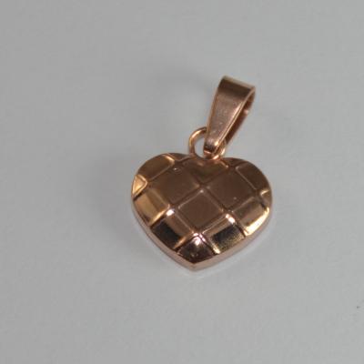 China Fashion Ladies Women Girls Stainless Steel Loving Heart Shapped Necklace Pendant LPH266 for sale