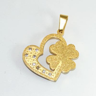 China Fashion Ladies Women Girls Stainless Steel Loving Heart Shapped Necklace Pendant LPH263 for sale