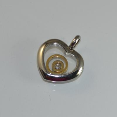 China Fashion Ladies Women Girls Stainless Steel Loving Heart Shapped Necklace Pendant LPH265 for sale