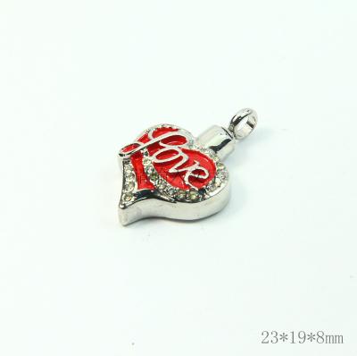China Fashion New Unique Design Stainless Steel Perfume Bottle Chain Necklace Pendant LPP26-1 for sale