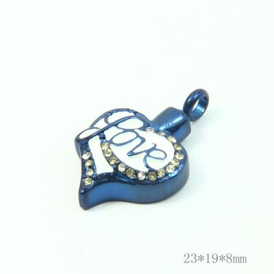China Fashion New Unique Design Stainless Steel Perfume Bottle Chain Necklace Pendant LPP26-6 for sale