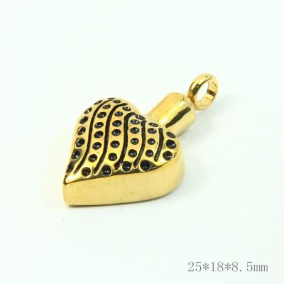 China Fashion New Unique Design Stainless Steel Perfume Bottle Chain Necklace Pendant LPP35-4 for sale