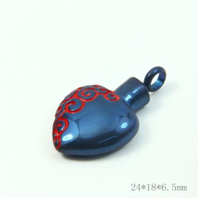 China Fashion New Unique Design Stainless Steel Perfume Bottle Chain Necklace Pendant LPP24-2 for sale